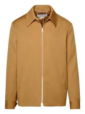 LANVIN Classic Zip Jacket - Brown