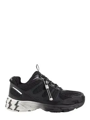 44 LABEL GROUP Dragger Sneakers With Metallic Yarn And Custom Lock - Black