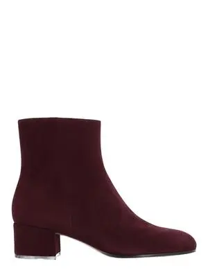GIANVITO ROSSI 70mm Suede Block-heel Ankle Boots - Black