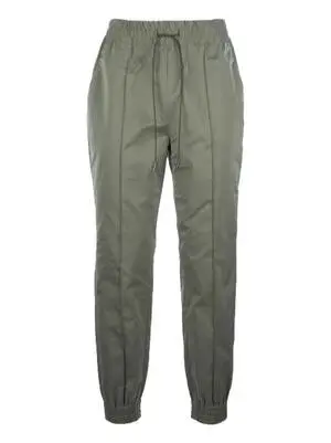 Ermanno Scervino High-waisted Trousers With Drawstring Hem - Gray