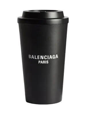 Balenciaga 9 Am Coffee Cup Clutch Bag - Black