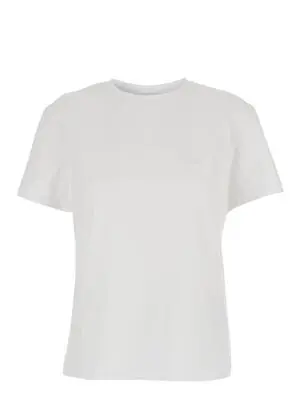 Acne Studios Regular Fit T-shirt - White
