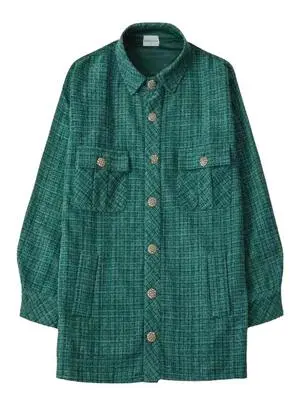 CHARLIE LUCIANO Four-pocket Shirt Jacket - Blue