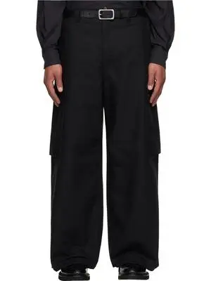 Comme Des Garçons Cargo Trousers - Black