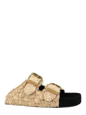 Isabel Marant Étoile Buckle-strap Open Toe Sandals - Natural