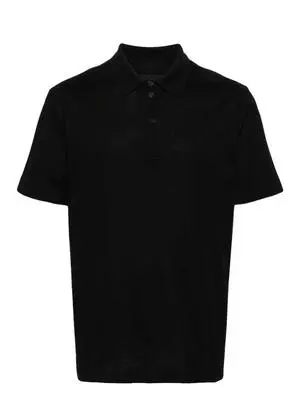 Givenchy 4g Embroidered Short-sleeved Polo Shirt - Black