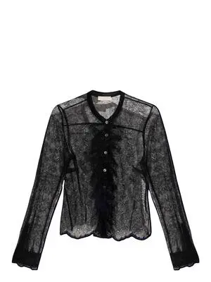 Ulla Johnson Cecile Lace Blouse - Black