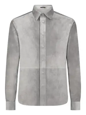 TOM FORD Classic-collar Shirt - Gray