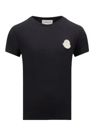 MONCLER Moncler Embroidered Logo Patch T-Shirt