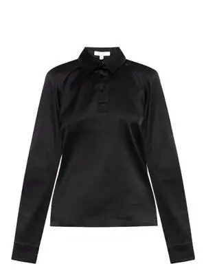 J.W.ANDERSON Satin Wrap Skirt - Black