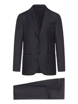 Giorgio Armani Suit Jacket And Trousers Set - Blue