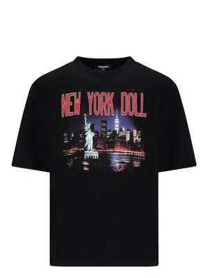 Dsquared2 X Vaquera Loose-fit T-shirt - Black