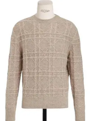Dior Icons Cannage Jumper - Nude