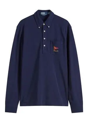 POLO RALPH LAUREN Polo Ralph Lauren Logo Embroidered Long Sleeved Polo Shhirt