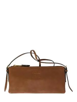 Miu Miu Leather Mini Shoulder Bag - Oak