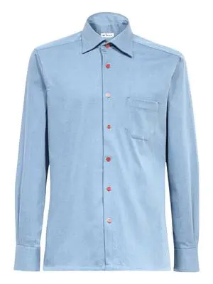 Kiton Long-sleeved Shirt - Blue