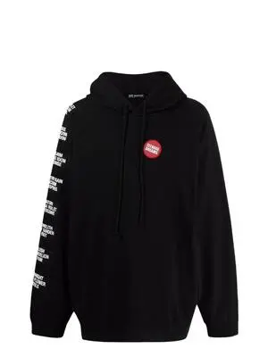 Raf Simons Logo Hoodie - Black