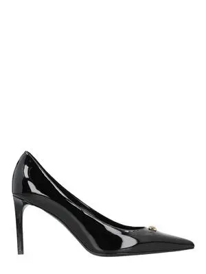 Celine Pointed Toe Stiletto High Heels - Black