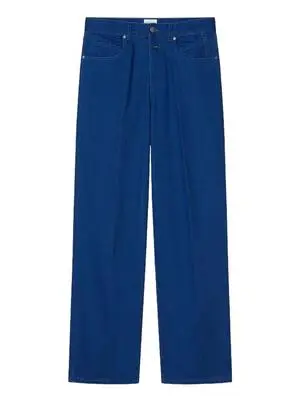 Closed Nikka Wide-leg Trousers - Blue