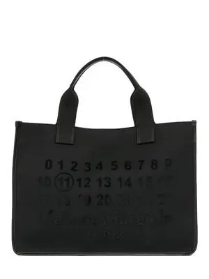 MAISON MARGIELA Small Cabas Top Handle Tote Bag - Black