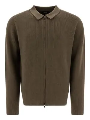 VINCE Vince Knit Zip Cardigan