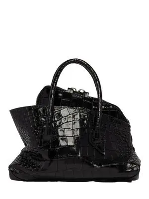 Attico La Passeggiata Mini Top Handle Bag - Black