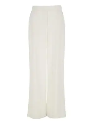 P.a.r.o.s.h Wide-leg Trousers - White