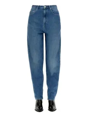 Isabel Marant Étoile Logo Jeans - Blue