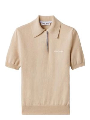 Miu Miu Miu Miu Cashmere Polo Sweater No