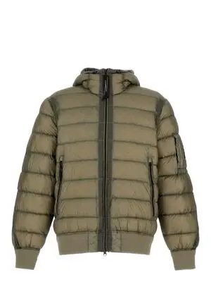 C.P. COMPANY Lens Detail Puffer Jacket - Green