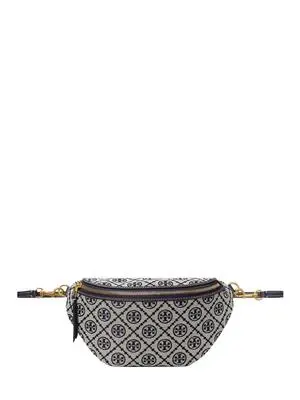 Tory Burch T Monogram Belt Bag - Gray