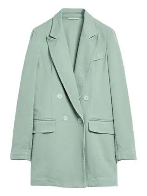 Max Mara Max Mara Zenobia Double-Breasted Blazer Green