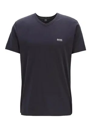 Hugo Boss V-collar T-shirt - Black