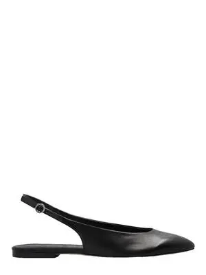 AeydĒ Amelia Slingback Flats - Black