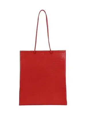 Medea Structured Tote Bag - Red