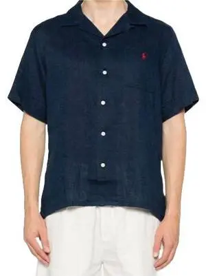 Polo Ralph Lauren Linen Shirt - Navy
