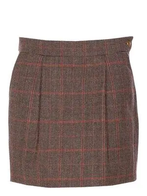 CHLOÉ Chloe Plaid Skirt