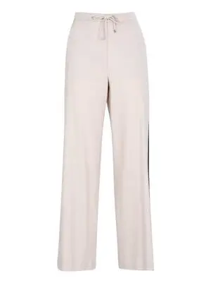 Max Mara Elastic Waist Wide Leg Trousers - Pink
