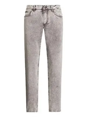 DOLCE & GABBANA Dolce & Gabbana Acid Wash Regular-Fit Jeans
