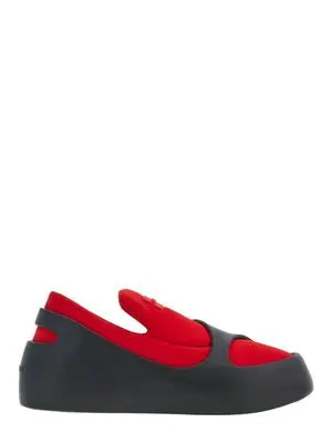 FERRAGAMO Round Toe Casual Shoes - Red