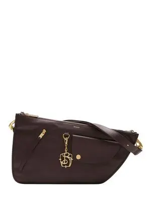 Burberry Burberry Shield Twin Shoulder Bag Berry