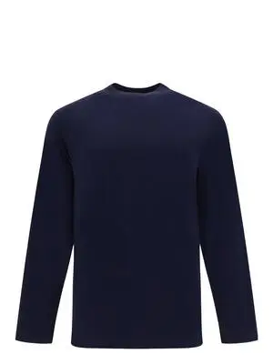 Brunello Cucinelli Long Sleeved Crewneck T-shirt - Black