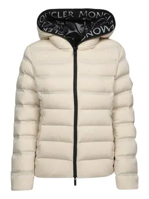 MONCLER Moncler Alete Jacket With Logo Trim Hood