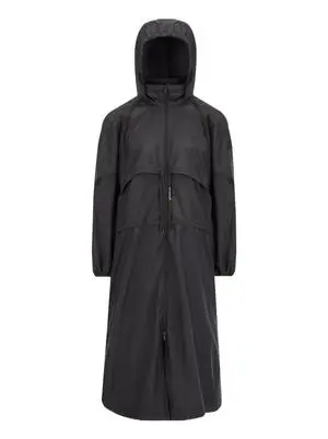 Moncler Licasto Rain Coat With Hood - Black