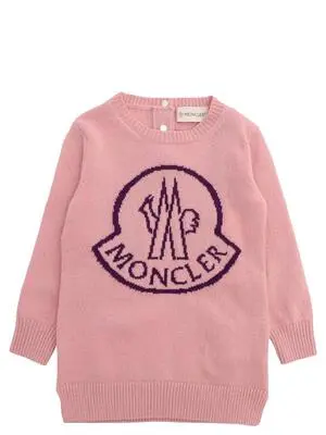 Moncler Cashmere Jumper Dress - Pink
