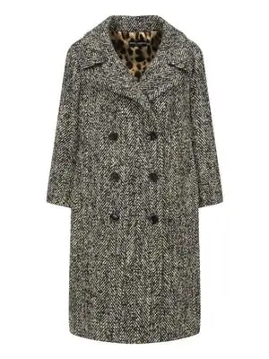 Dolce & Gabbana Double-breasted Coat - Black