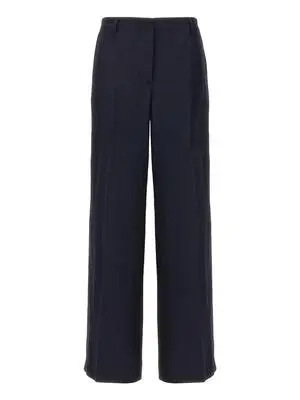 P.a.r.o.s.h Wide-legged Casual Pants - Black
