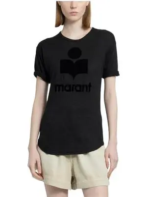 Isabel Marant Étoile Koldi Printed T-shirt - Black