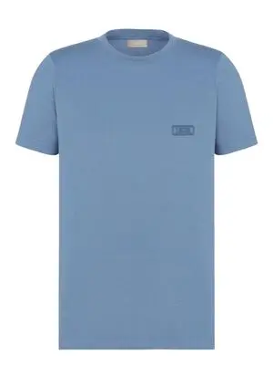 DIOR Dior Homme Logo Embroidered Crewneck T-Shirt