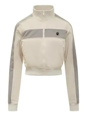 AMBUSH Cropped Track Jacket With High Collar - Nude